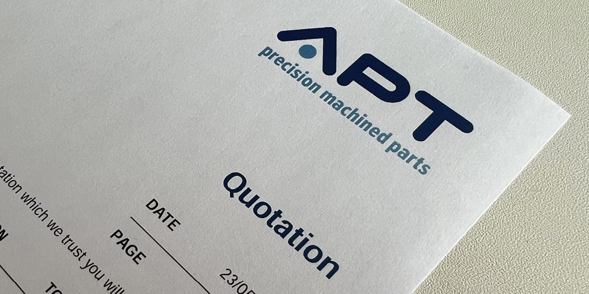 Top tips for turned parts buyers requesting quotes | APT Leicester